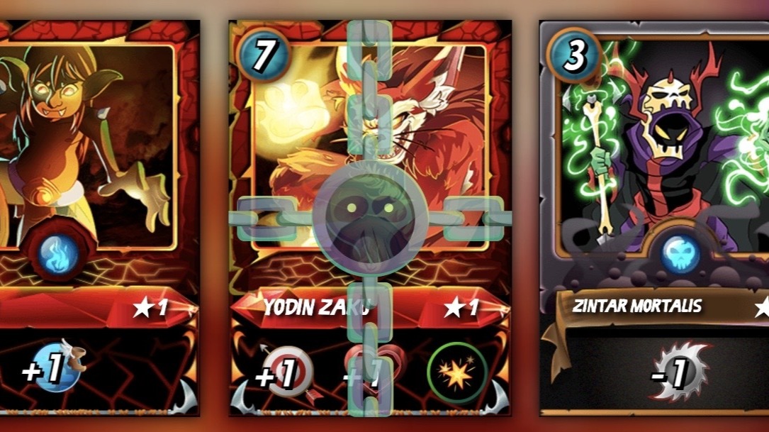 Splinterlands | First time I've had a card blocked in a brawl