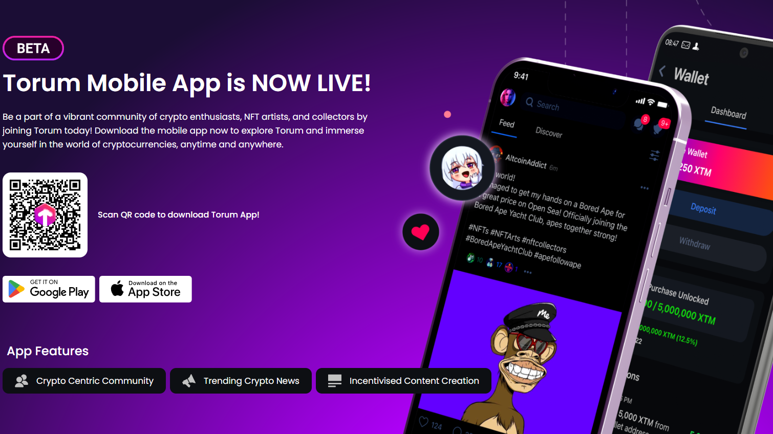 TORUM Beta Mobile App Launch & Limited Time Double XTM Rewards