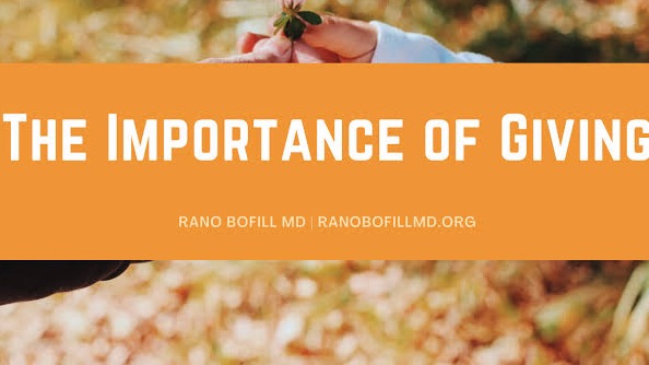 What is the importance to give