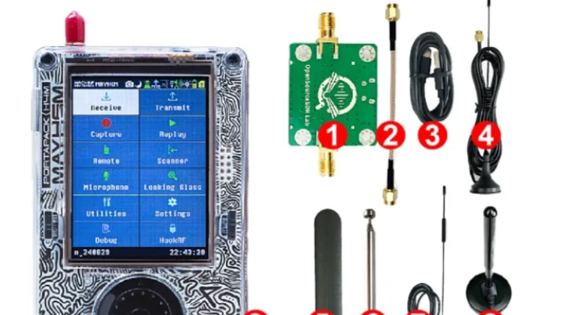 The HackRF Portapack H4