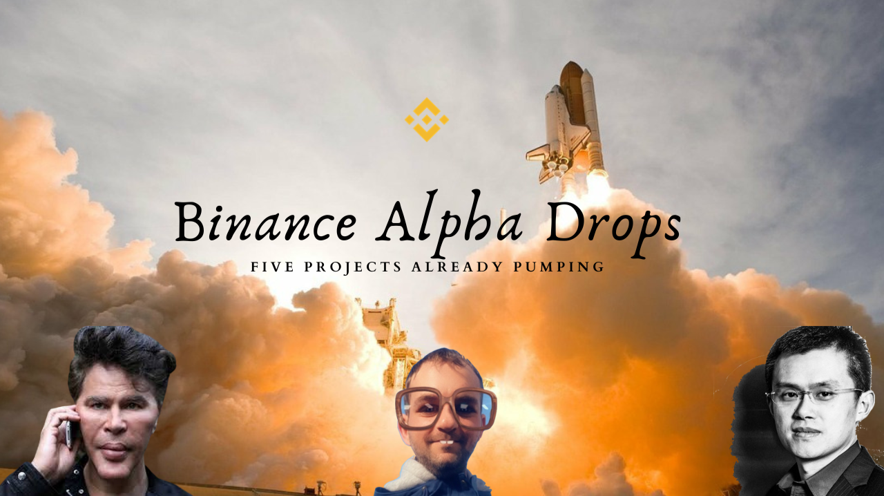 Binance Alpha Drops: Five Projects Already Pumping
