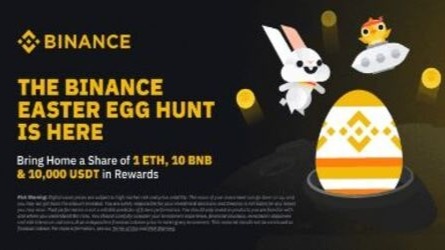 The Binance Easter Egg Hunt is here!