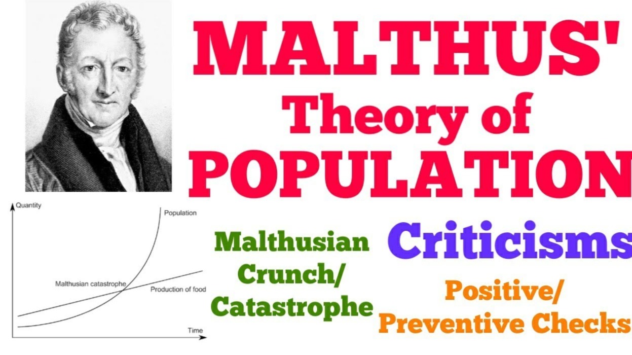 MALTHUSIAN THEORY - Present Day Applications?