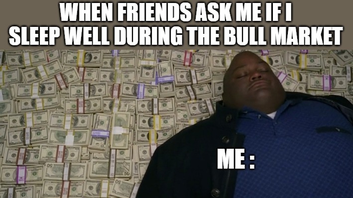 Financial goals for 2021 - March meme-update