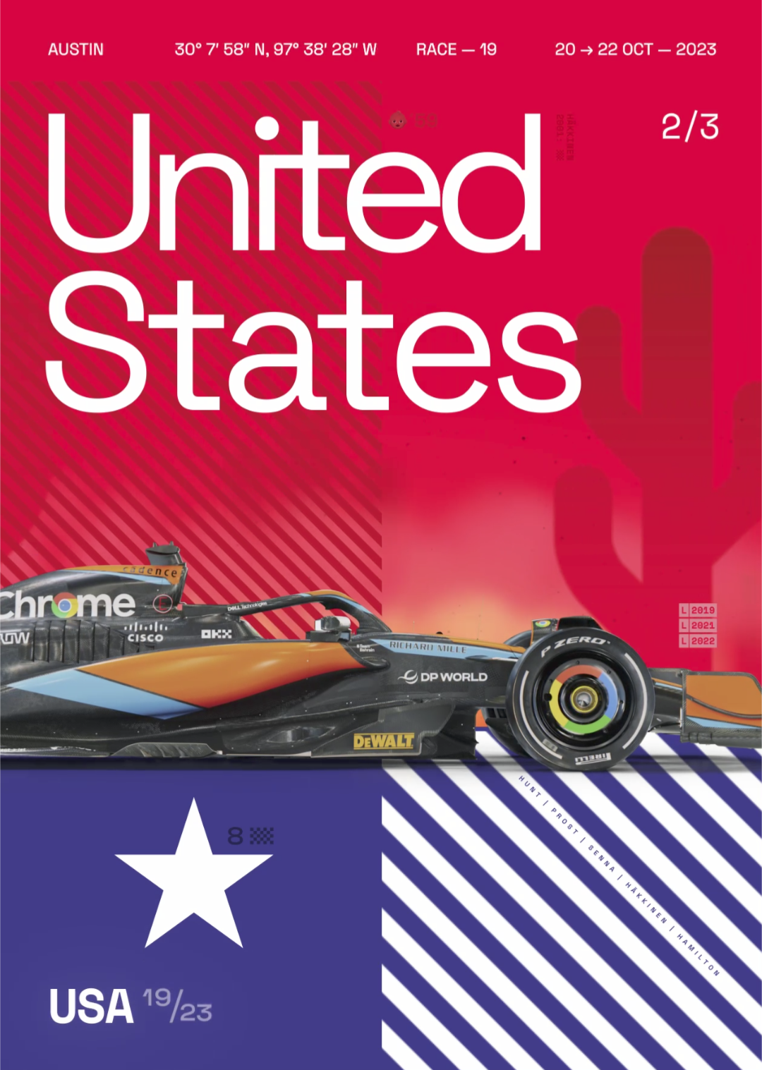 Free NFT from McLaren F1: USA Grand Prix