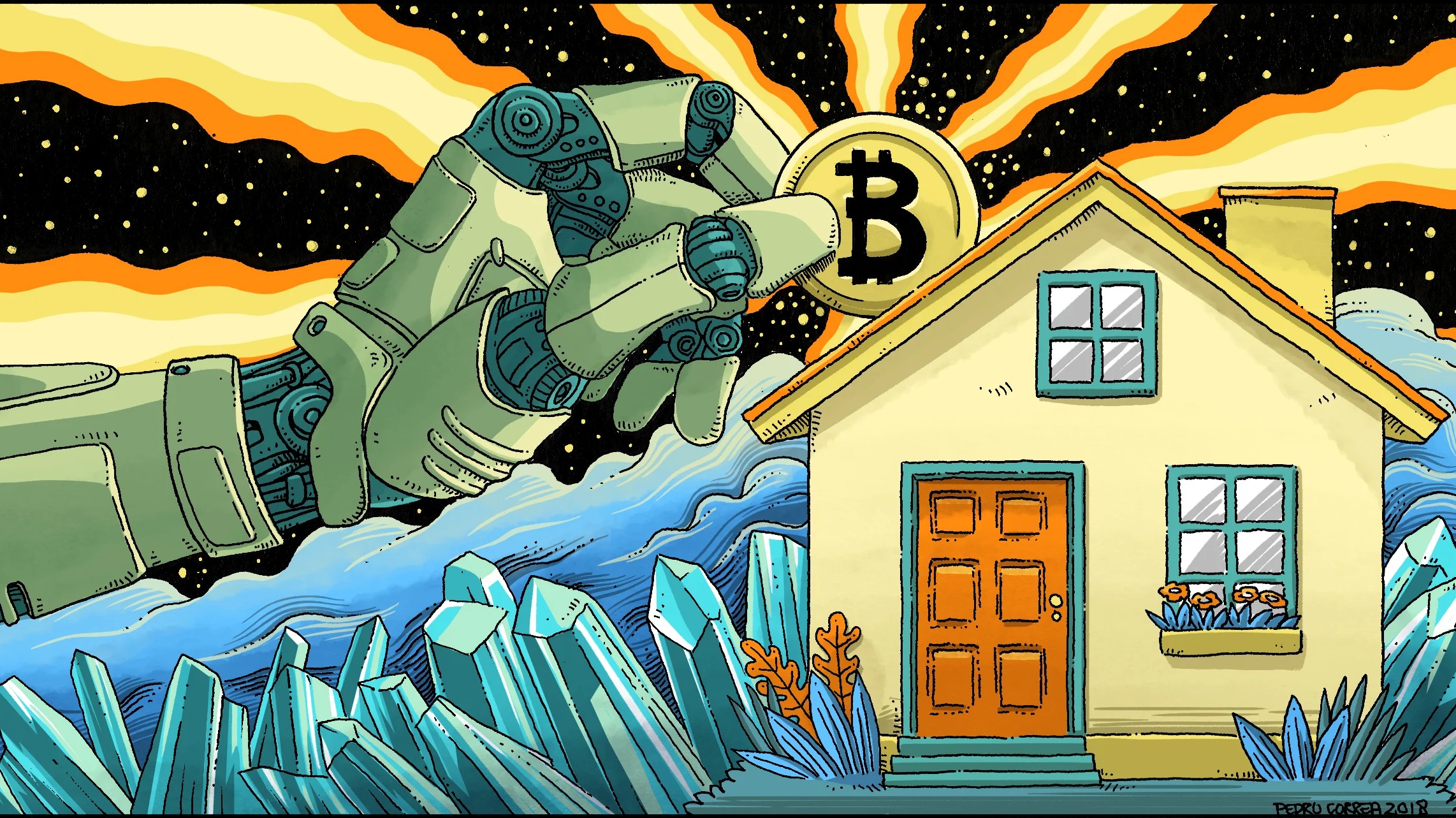 What is the symbiotic relationship between crypto currencies and the ...