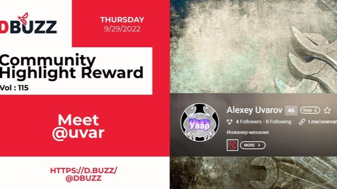 D.Buzz Community Highlight: @uvar