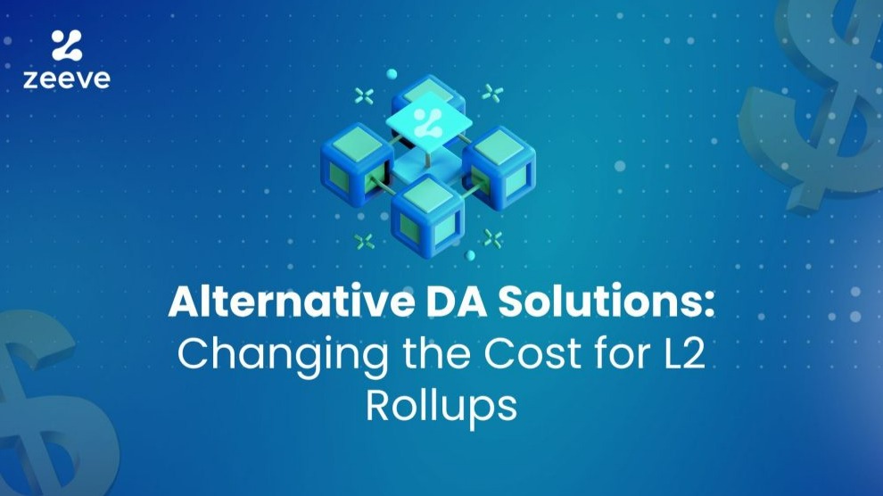 Alt DA Solutions Changing the Cost Game for L2 Rollups: Spotlight on ...