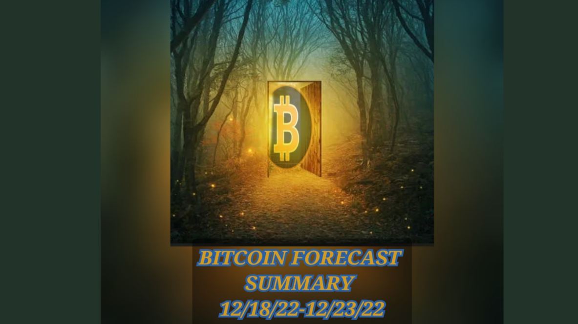 BITCOIN SUMMARY FORECAST Using Astrology 12/18/22 -12/23/22