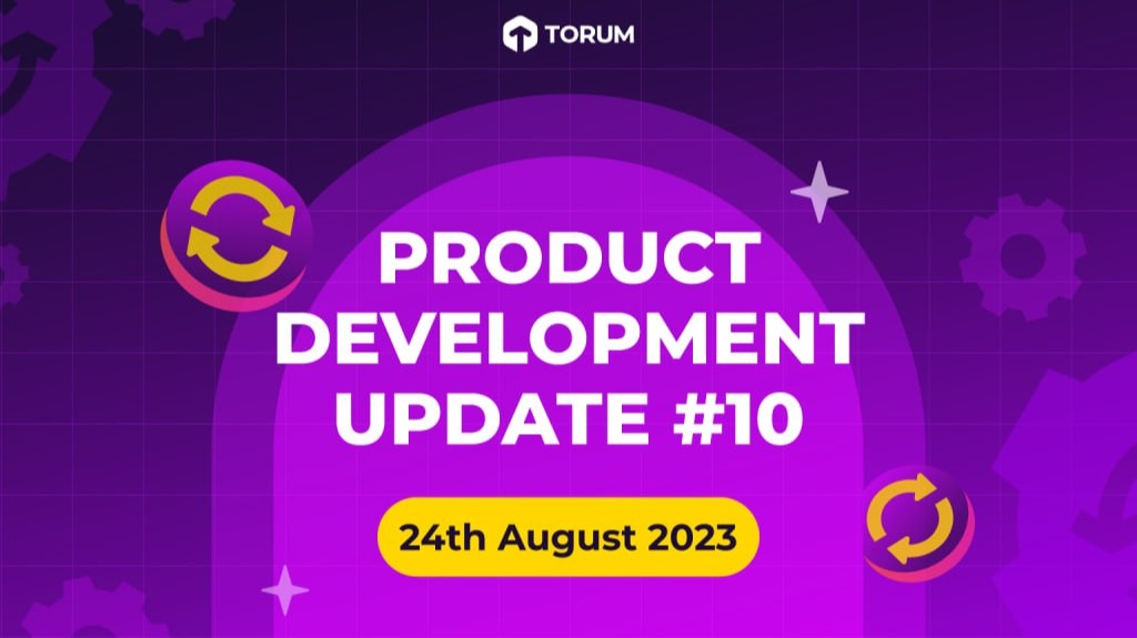 Torum: Resumption of Deposit and Withdrawal + New Interface to Display ...