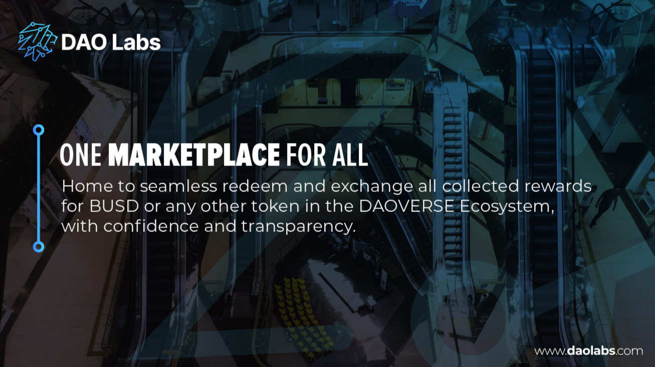 DAO Labs meluncurkan Marketplace untuk pengguna DAOVERSE