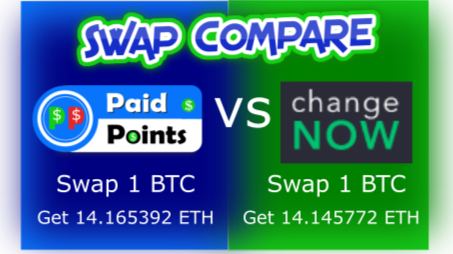 PaidPoints Swap Vs Change Now Swap (See The Difference)