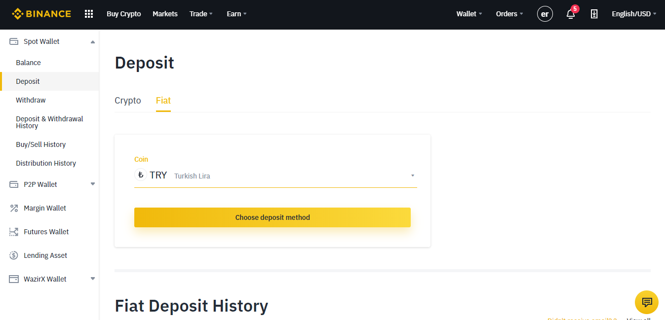 BRIDGE BETWEEN BINANCE AND TURKEY