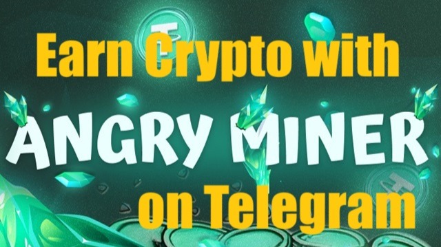 Earn Crypto with Angry Miner on Telegram