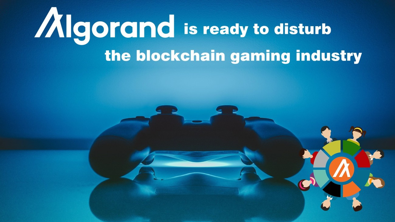 Algorand is ready to disturb the blockchain gaming industry