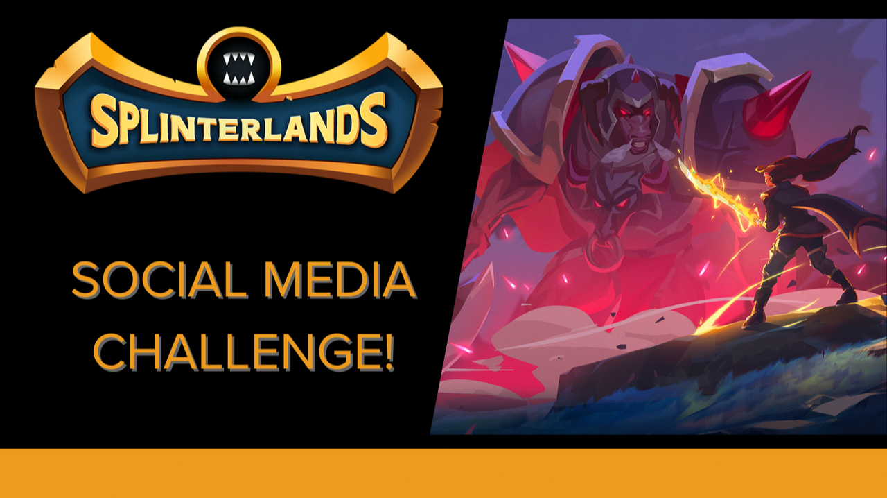 Splinterlands Social Media Challenge: Weapons Training is a powerful ...
