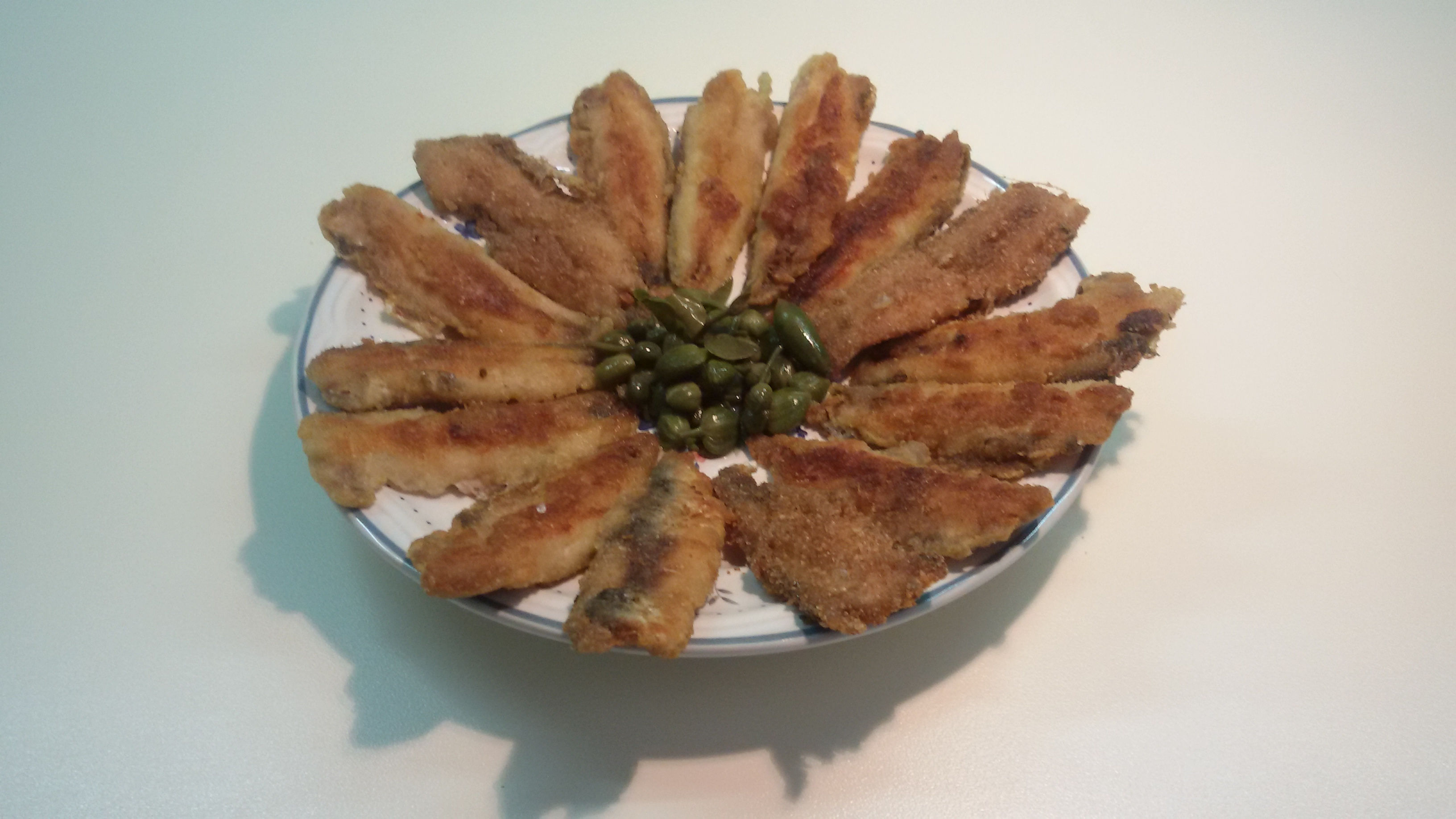 Greece - Food & Drinks - Side Dish: Sardeles Tiganites Filleto.
