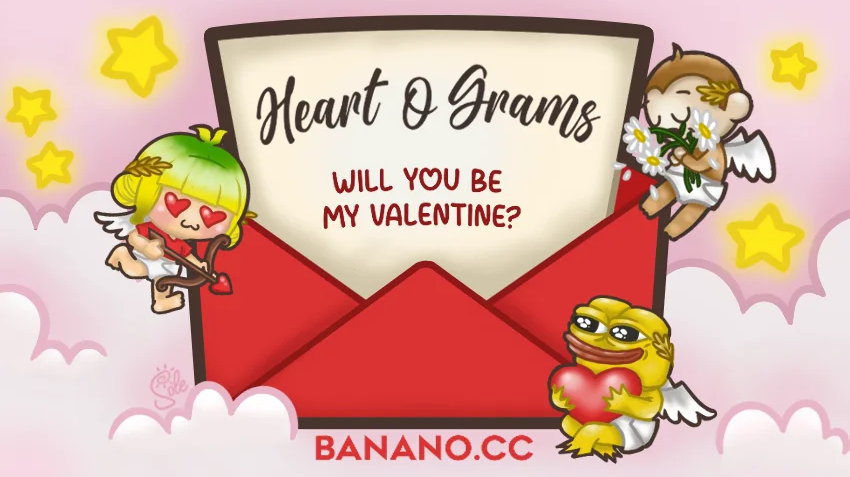 BANANO Community Event: Heart-O-Grams 2025