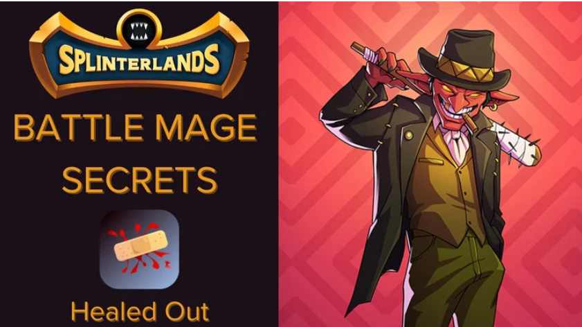 The Splinterlands Battle Mage Secrets - Captain Katie Is Healed Out And Cruel