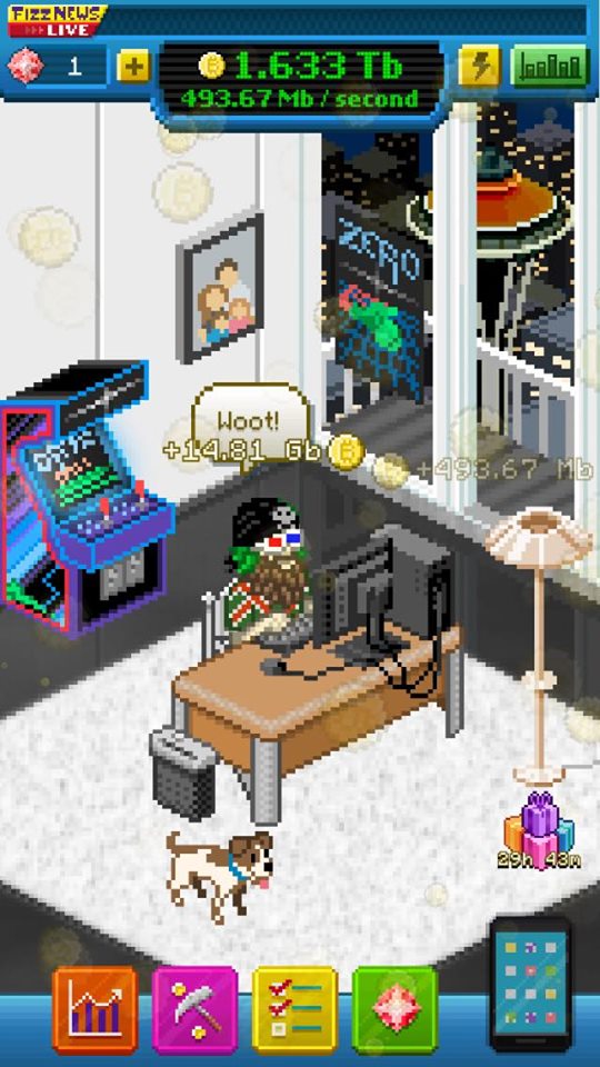 Cool Timekiller Crypto Farm Simulator Game