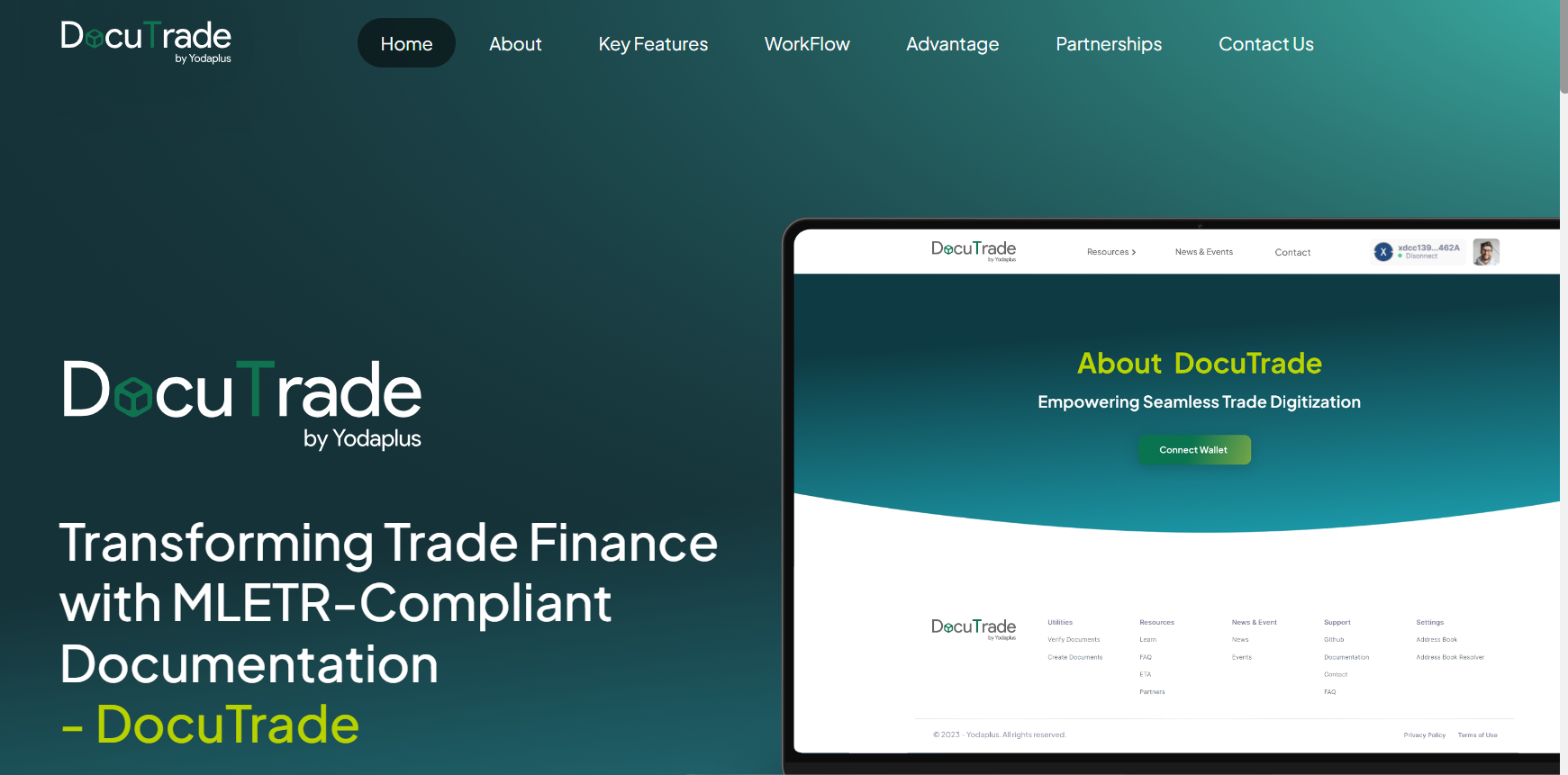 A Blockchain-powered product that streamlines Trade Finance operations making them more ...