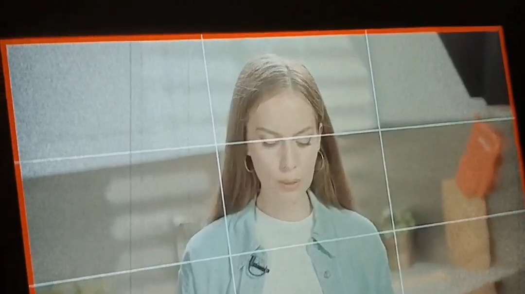 Backstage from the filming of advertising