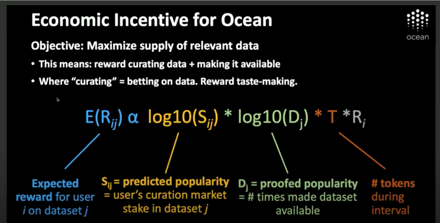 Token Design as Optimization Design: Ocean and Ampleforth protocol
