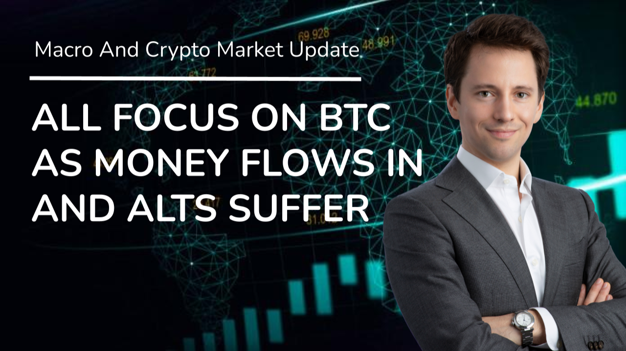 All Focus On BTC As Money Flows In - Daily ‌‌Macro And Crypto Update