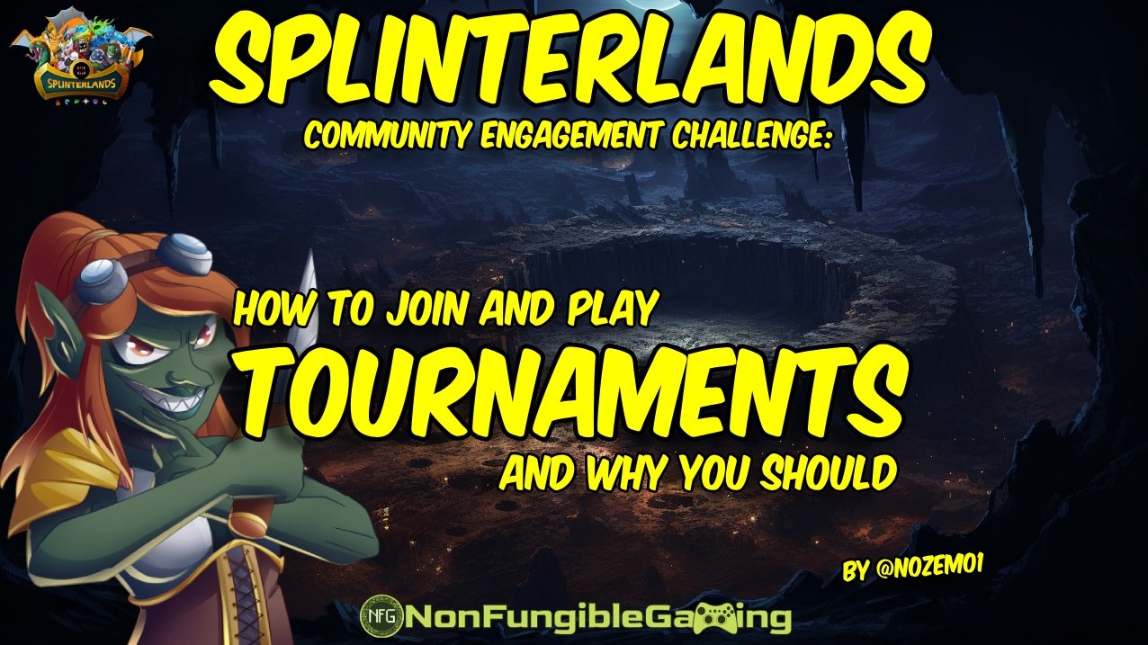 Splinterlands - How and why you should play tournaments!