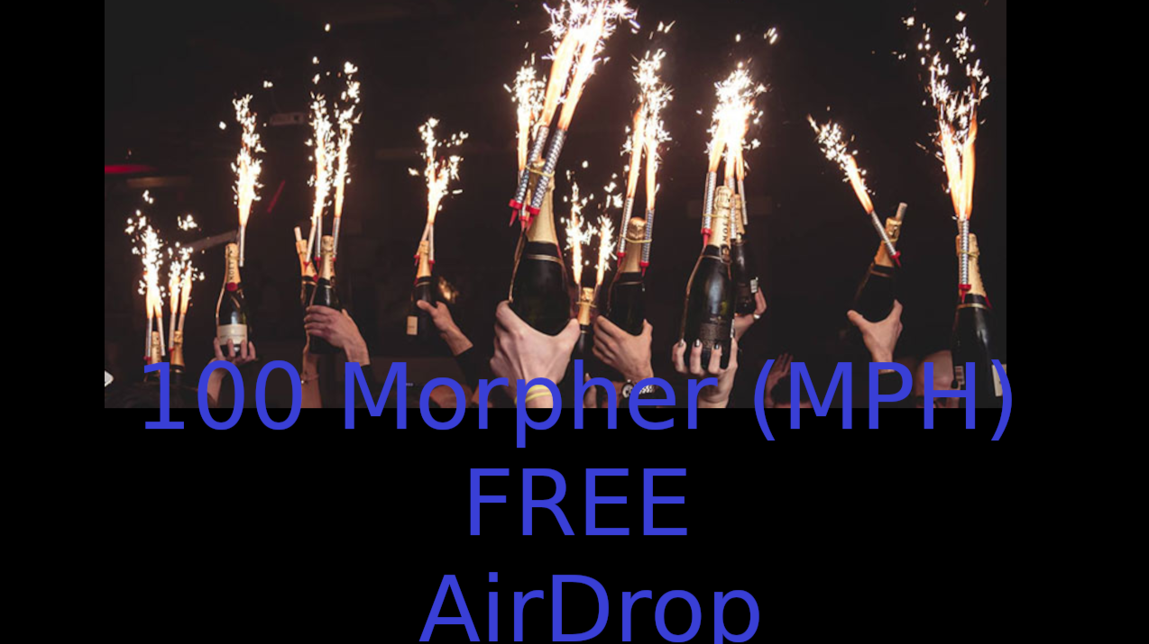 Morpher = 100 MPH = 1.5$ free Airdrop : Joining Crypto and Stock ...