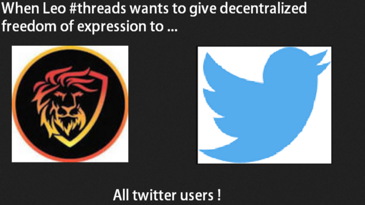 Cha Ching you could get paid for each Leo #threads (short message) you ...