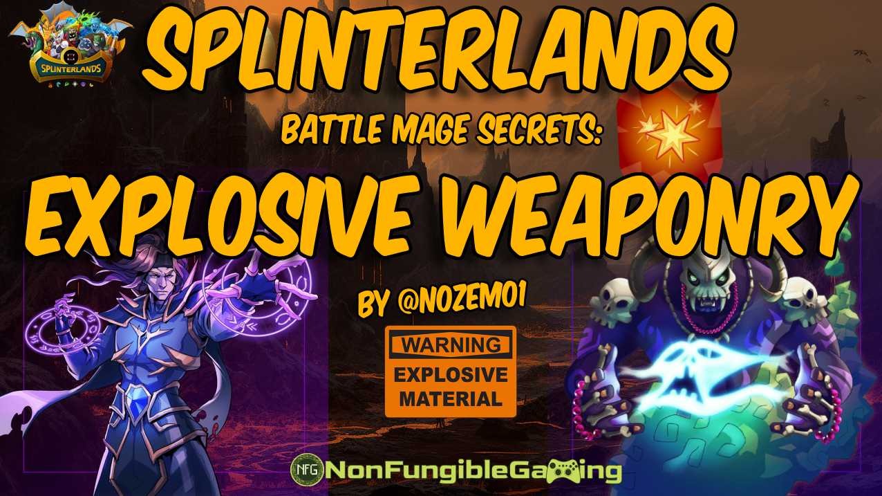 Splinterlands - Battle Mage Secrets: Explosive Weaponry