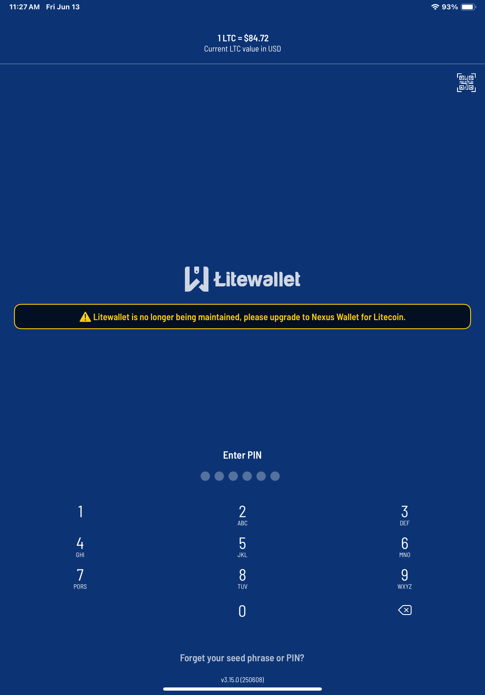 Litewallet is being deprecated