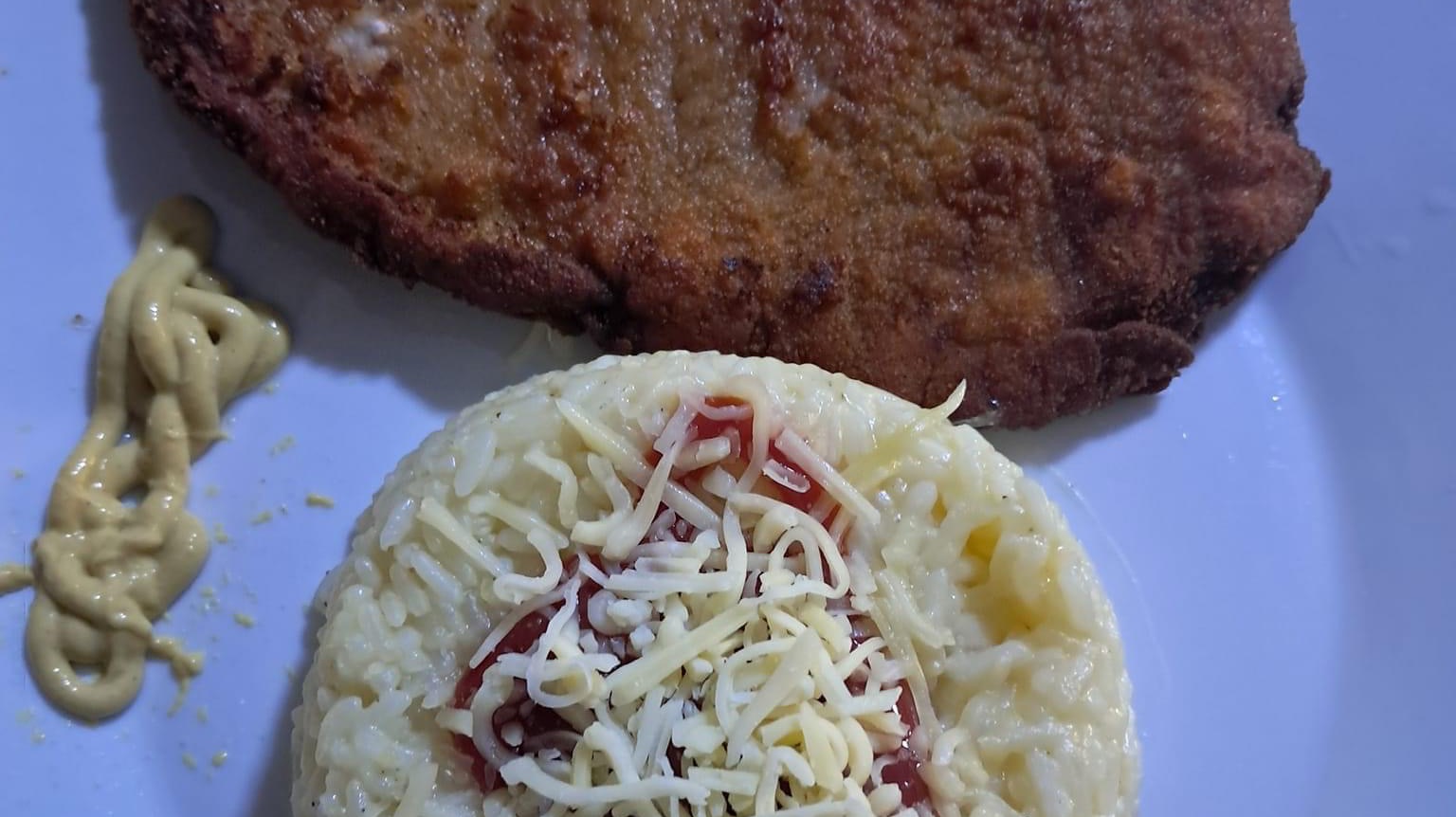 The GreekWayCook #120 snitsel with rice