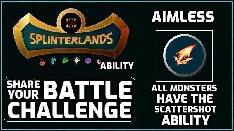 Splinterlands | Aimless Battle Challenge