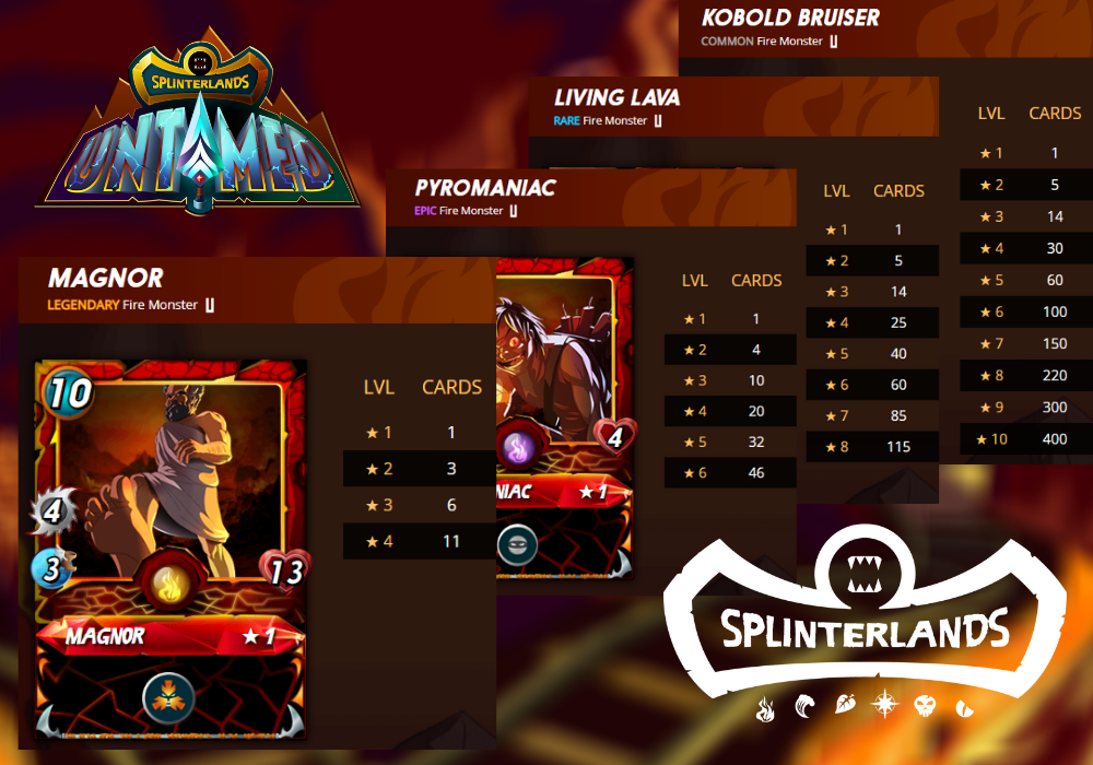 Combining and Leveling Cards in Splinterlands