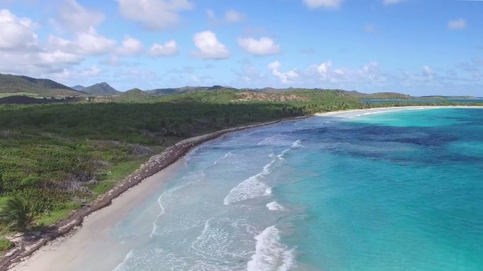 The most beautiful wild beaches of South Martinique - trekking