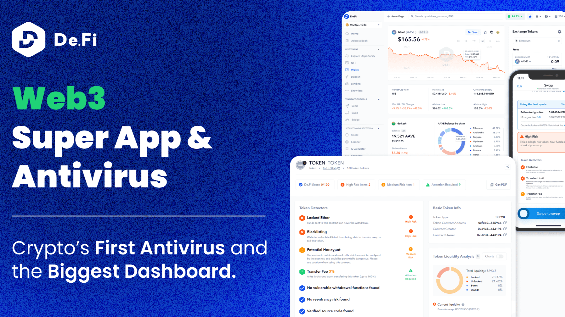 Web3 SocialFi & Antivirus SuperApp (DeFi Shield???)