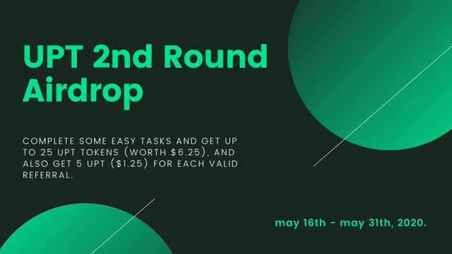 Ultimate Protocol (UPT) Round 2 is Live! E-Commerce Blockchain Project.