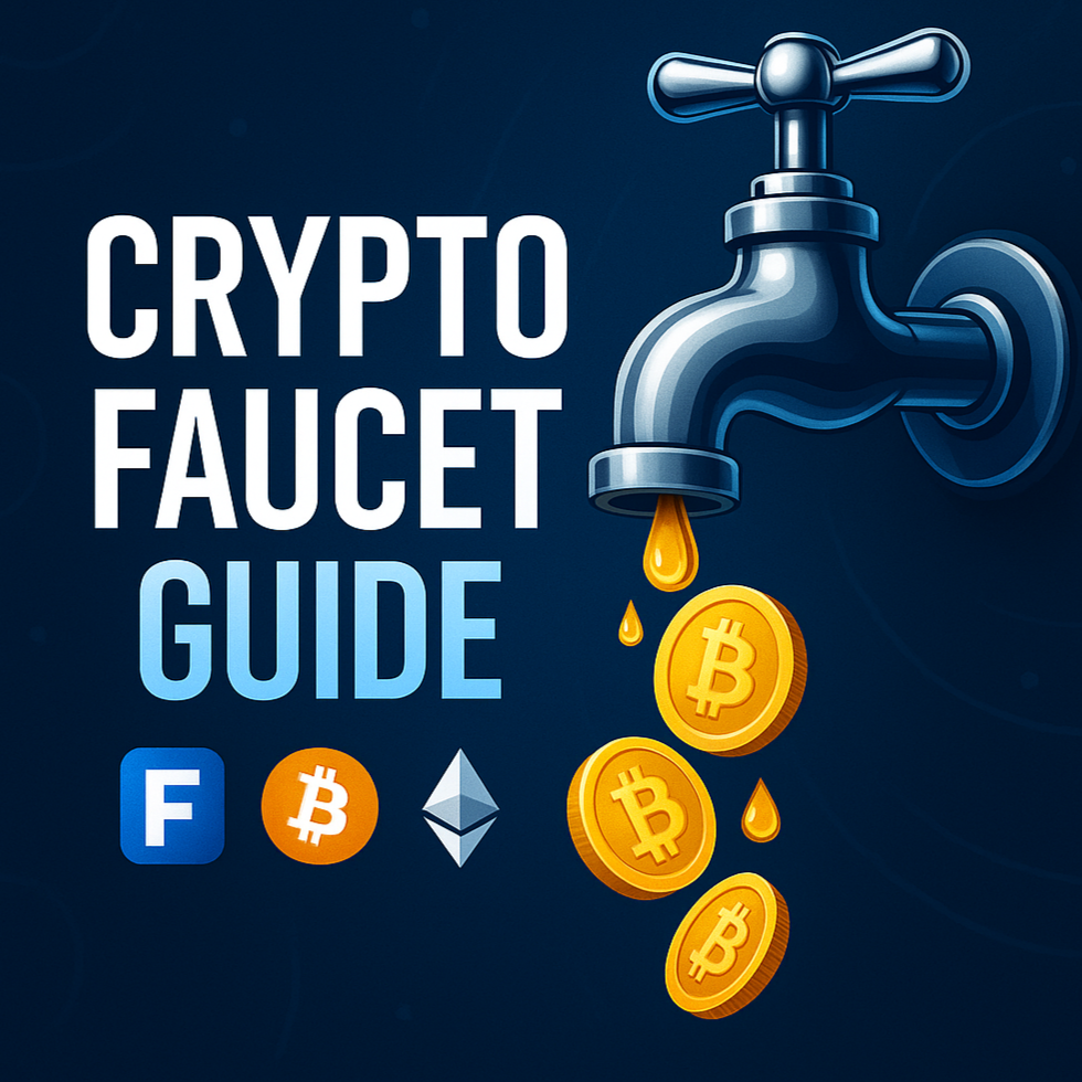 Crypto faucet Guide | Publish0x