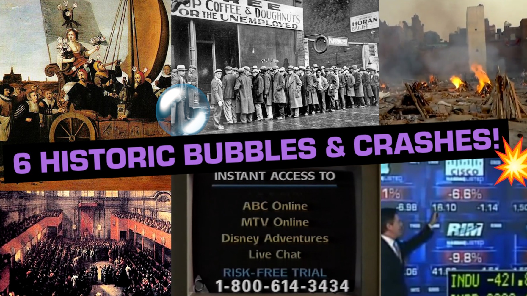 What can investors learn from these 6 historic Bubbles and Crashes in ...