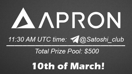 Apron Network x Satoshi Club AMA Recap from 10th of March