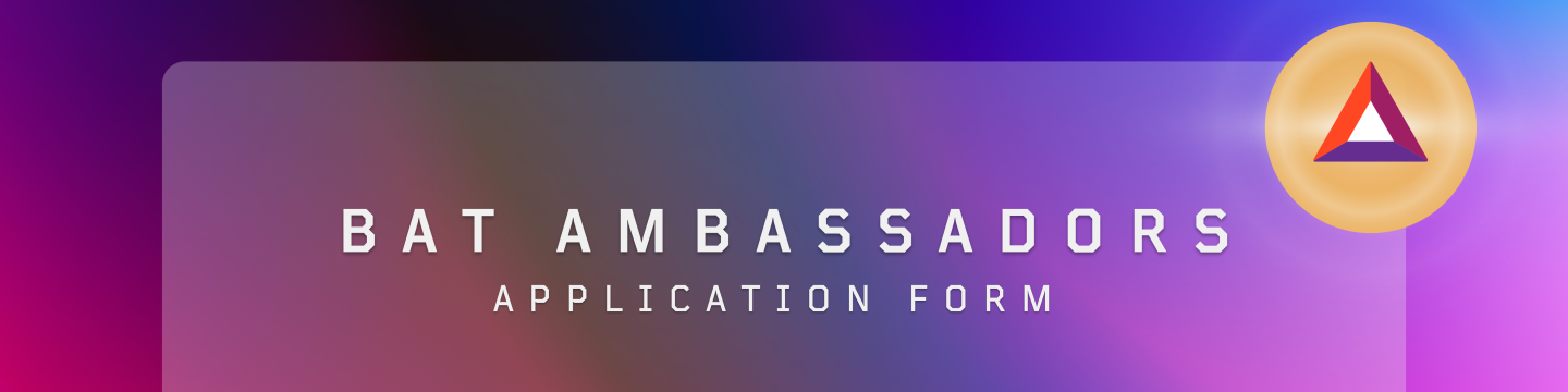 BAT Ambassador - Applications Being Accepted Through March 2023