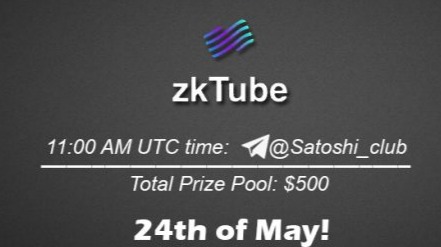 zkTube x Satoshi Club AMA Recap from 24th of May