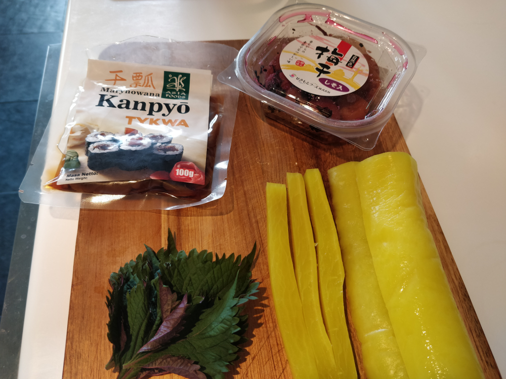 Ume Shiso Maki and Friends