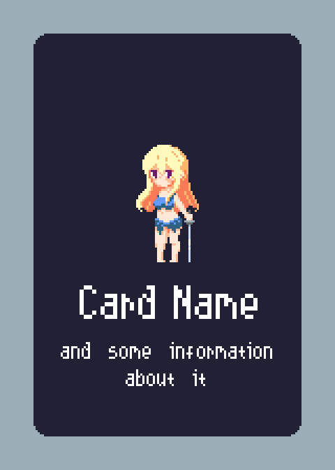 Resolution: The biggest hurdle of designing a pixel art card game.