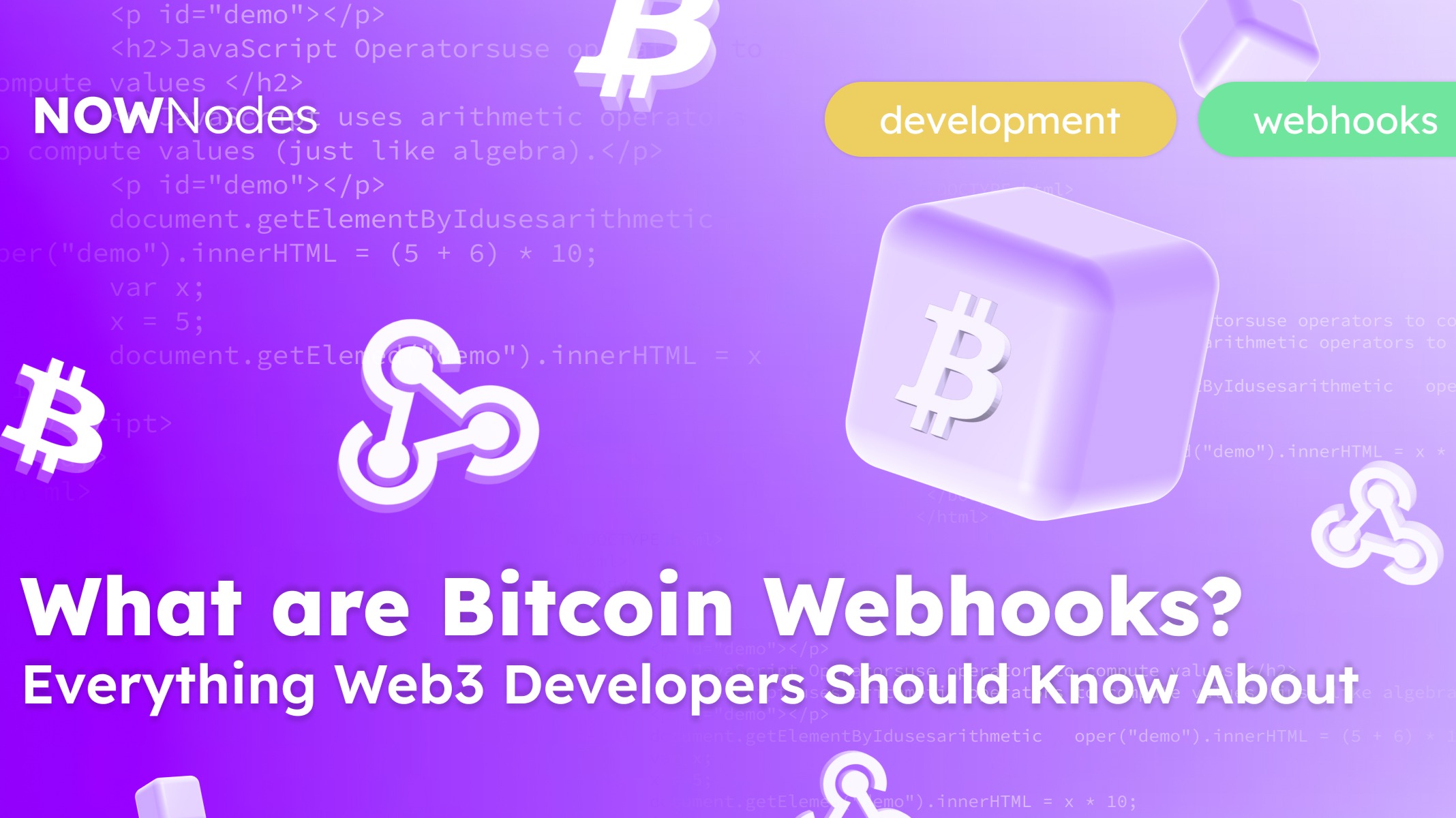 What Are Bitcoin Webhooks Everything Web3 Developers Should Know About 