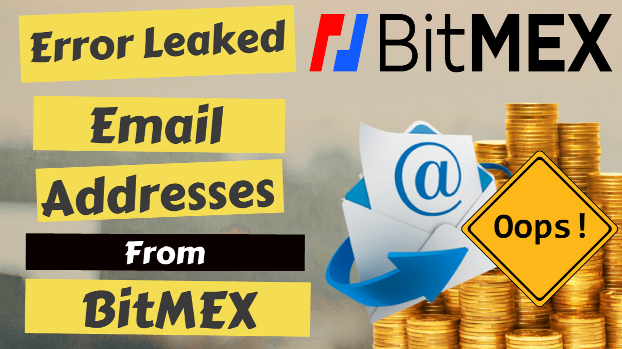 Error Leaked Email Addresses From BitMEX