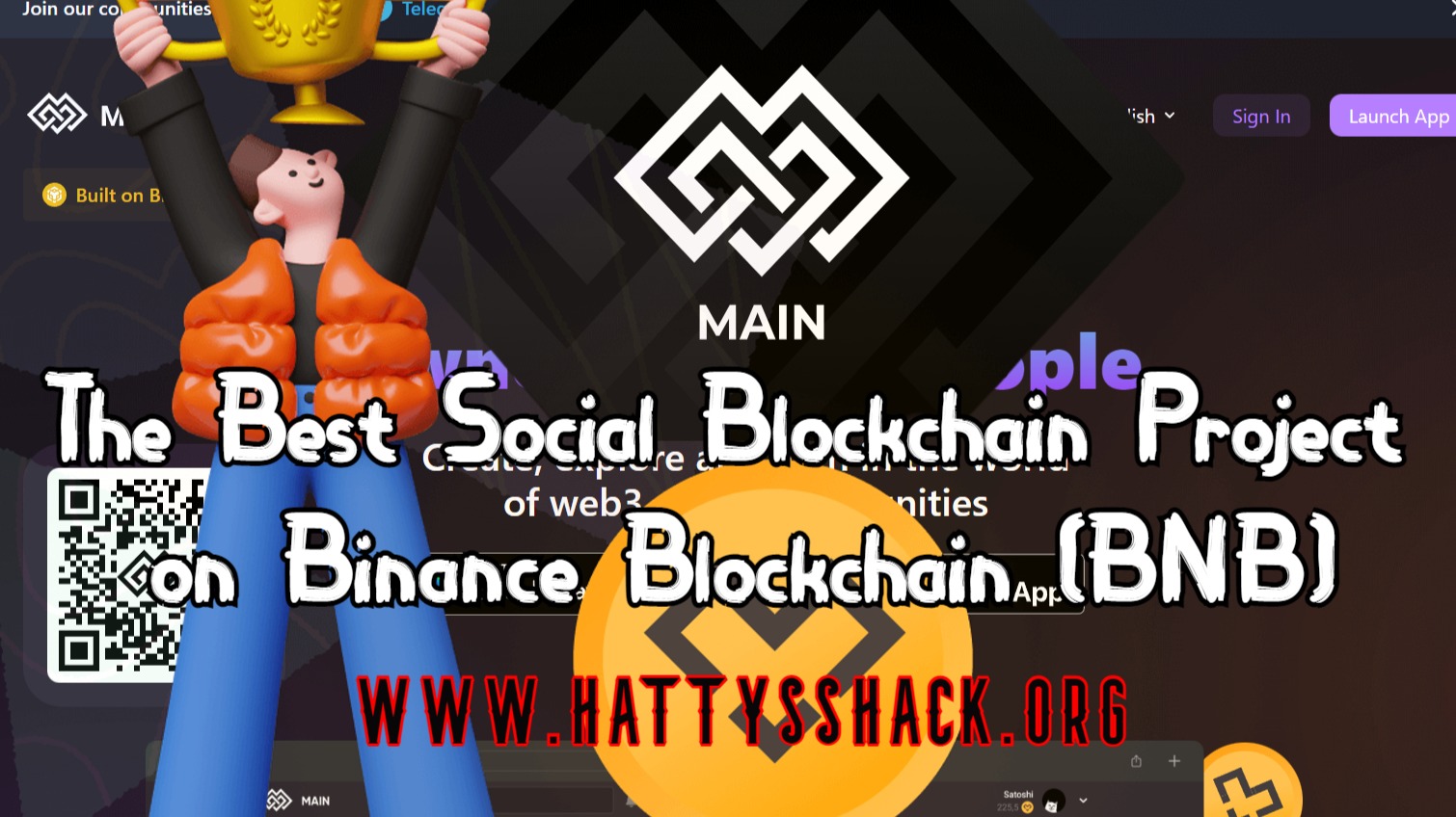 Main The Best Social Blockchain Project On Binance Blockchain Bnb