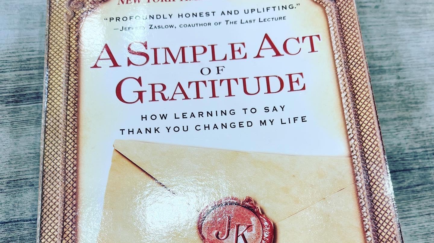 Book Review: “A Simple Act of Gratitude”